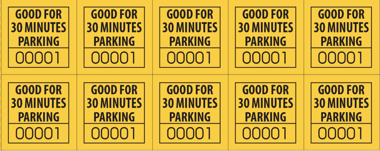 Validation Stamps - Butts Ticket Systems